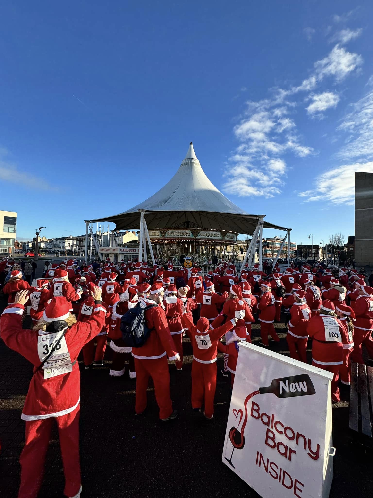 Santa Sprint 3K & 5K - Queenscourt Hospice