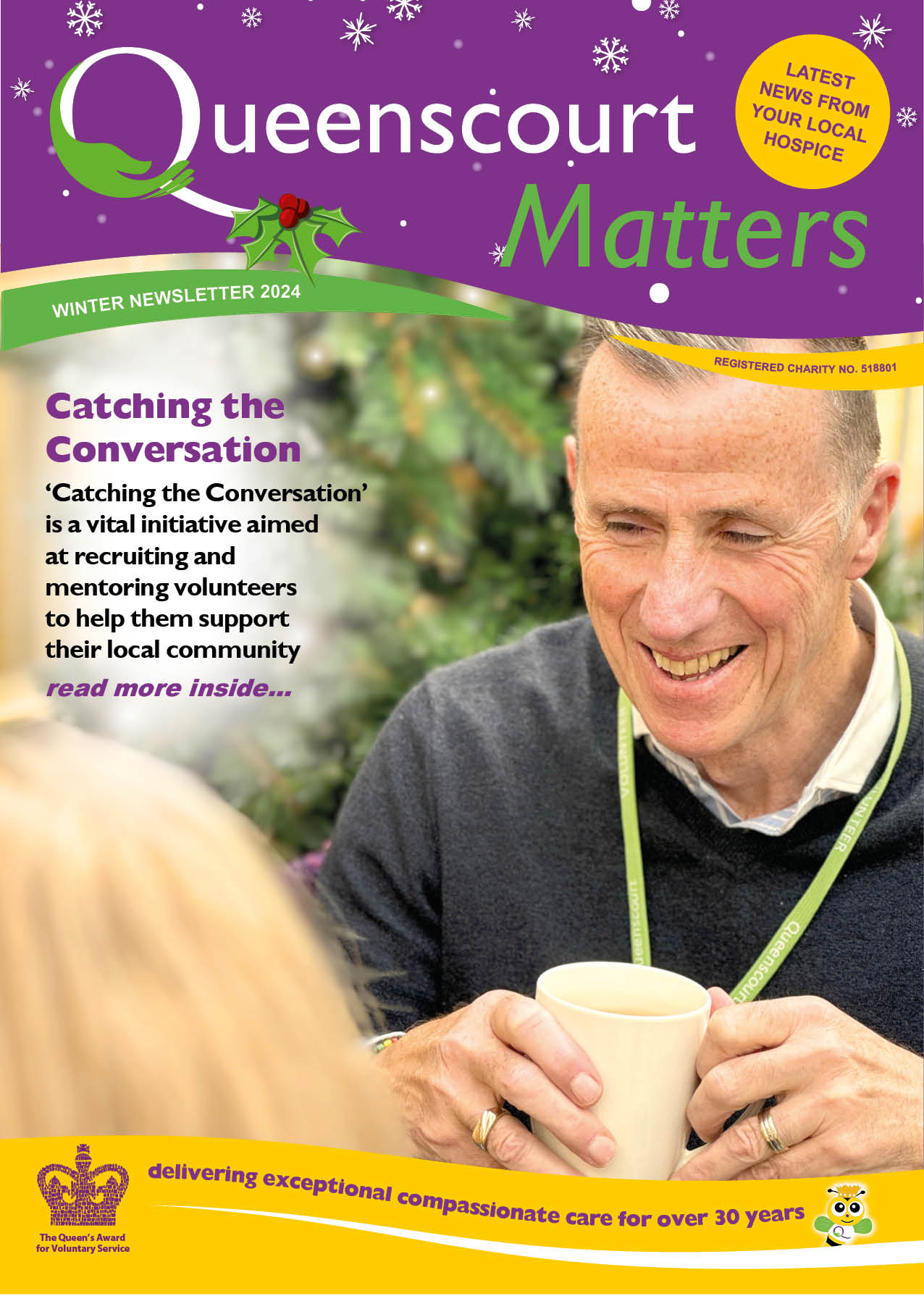 Queenscourt Matters Winter 2024 Newsletter - Queenscourt Hospice